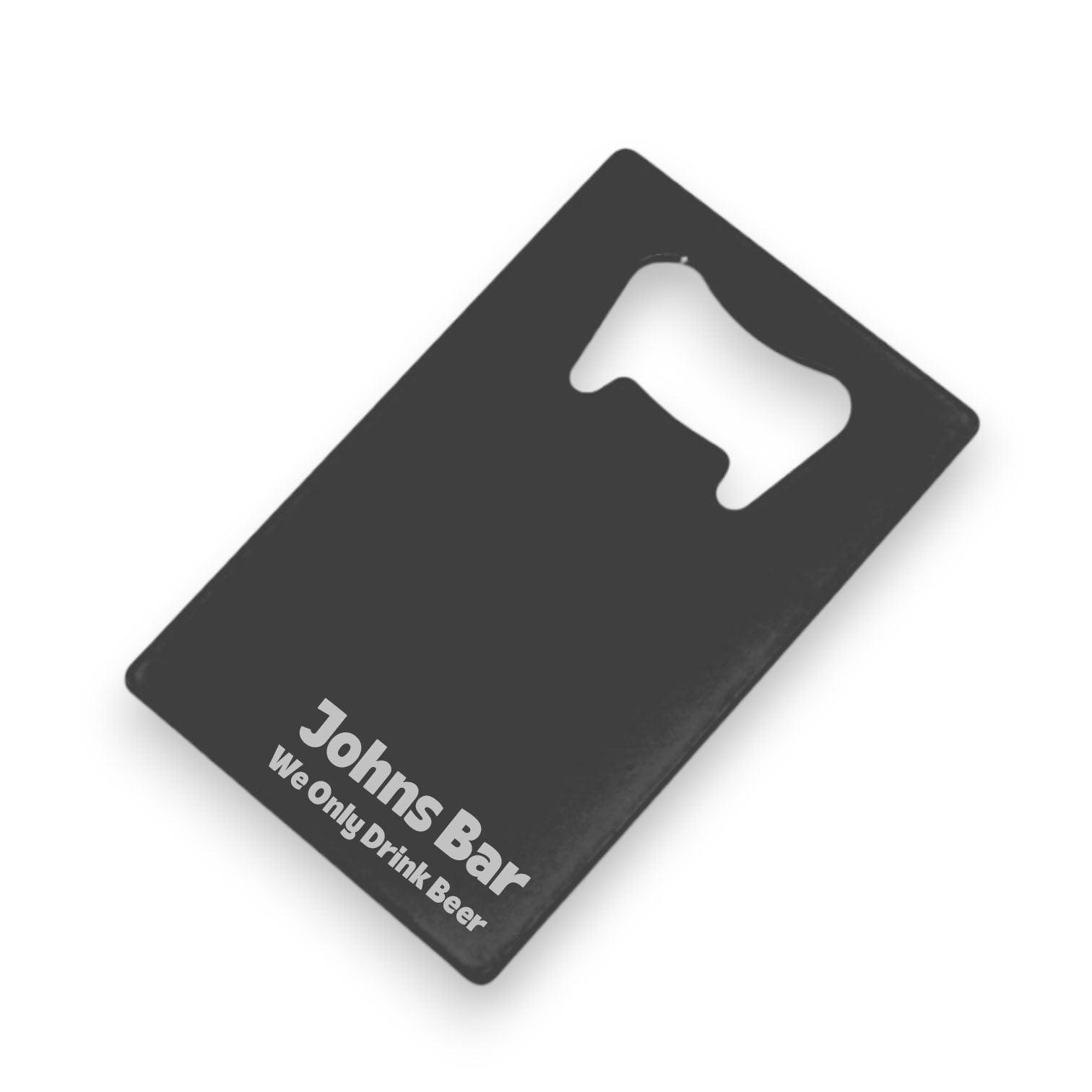 Personalised Flat Pocket Bottle Opener