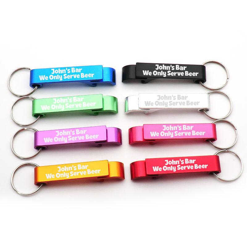 Personalised Aluminium Bottle Openers